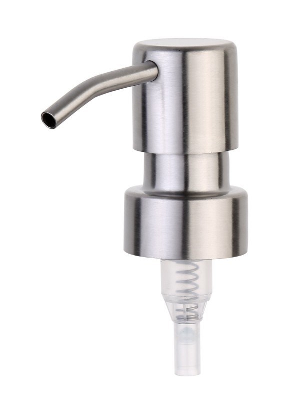 Silver Plastic Hand Liquid Soap Bottle Dispenser Lotion Pump 28410 for ...